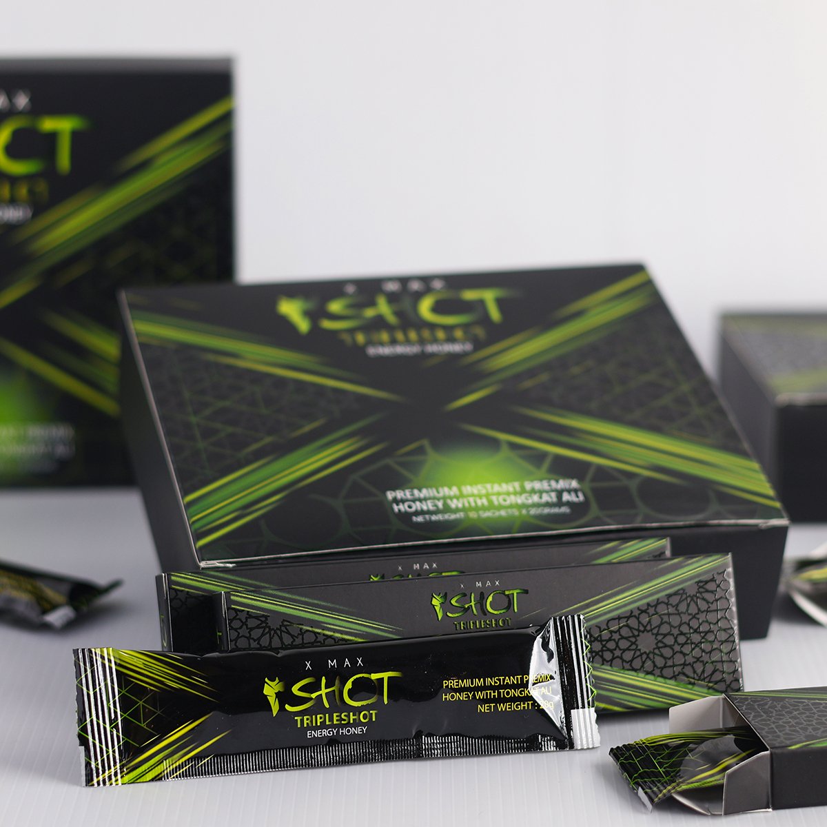 Buy Xmax Triple-Shot Energy Honey for Men Online - Royal Honey Australia