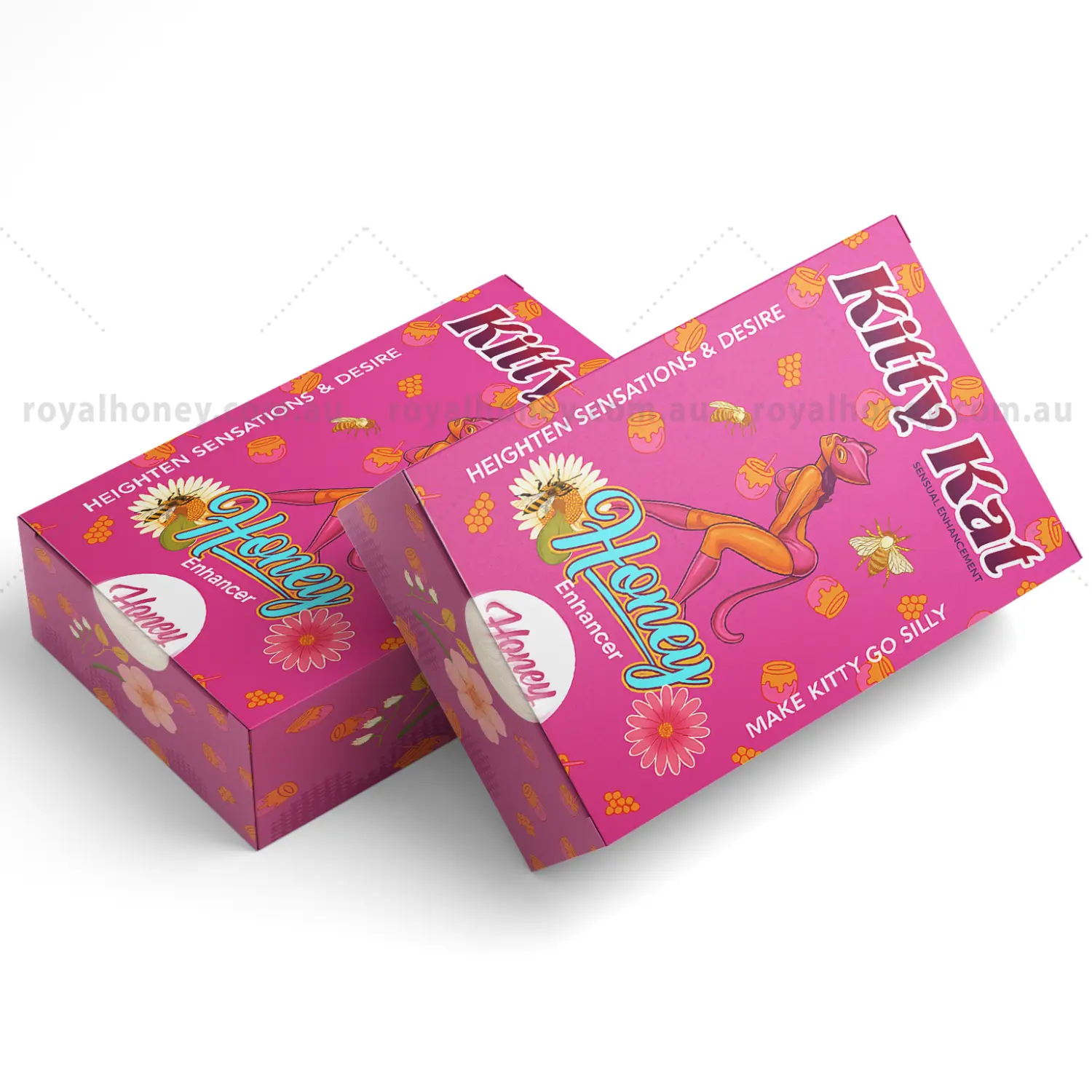 Buy Kitty Kat Honey For Her (12 Sachets - 12G) Online - Royal Honey ...